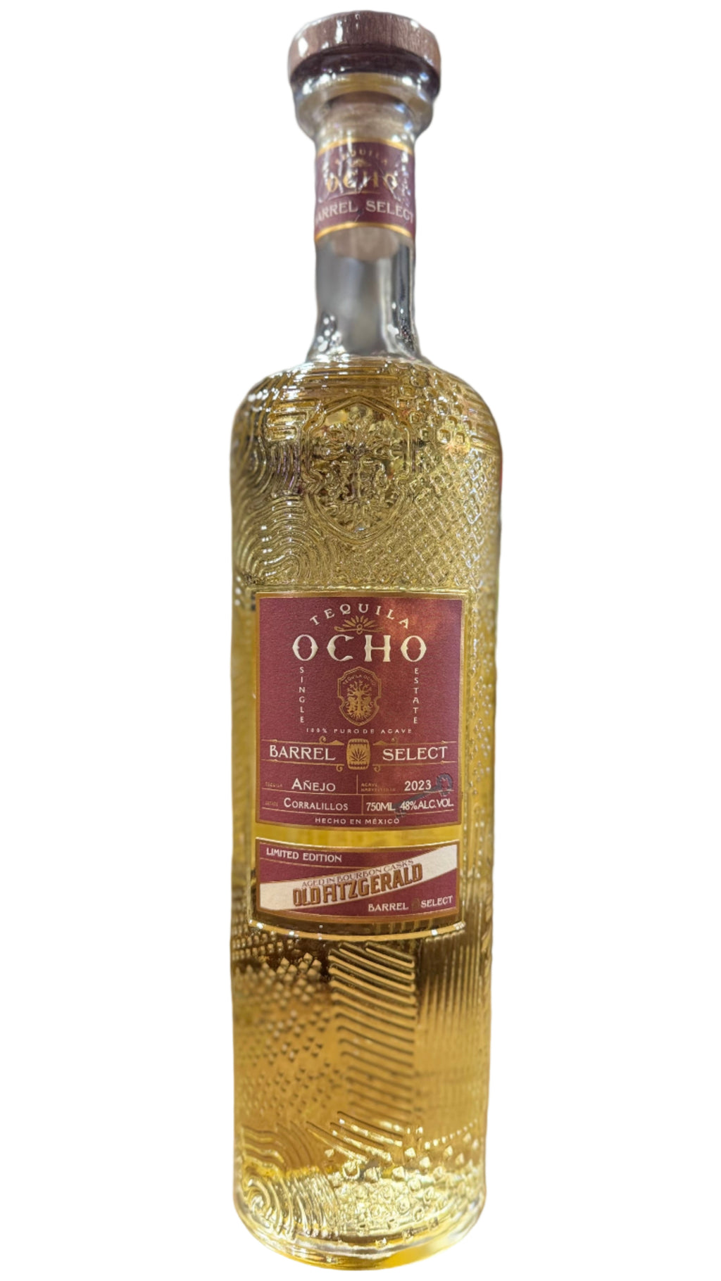 Tequila Ocho 'Old Fitzgerald Barrel Select' Tequila Anejo 750ml – Ly's ...