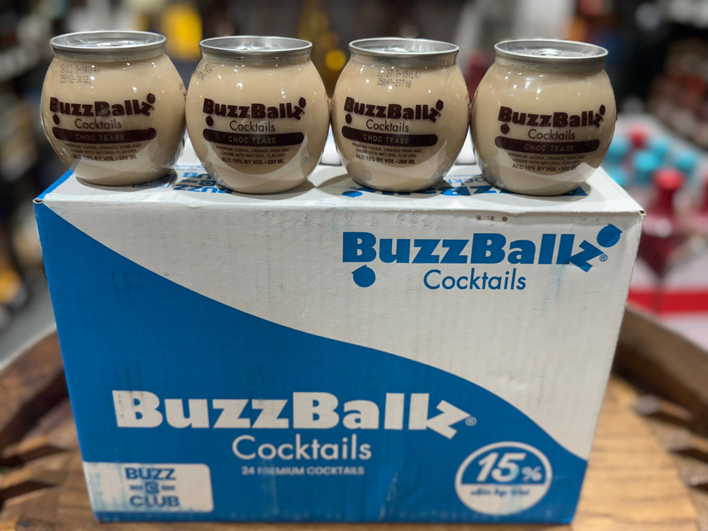 BuzzBallz Cocktails Chocolate Tease (200 ml x 24-Pack) – Ly's Liquor