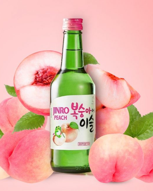 Jinro Rice Spirit Peach Soju – Ly's Liquor