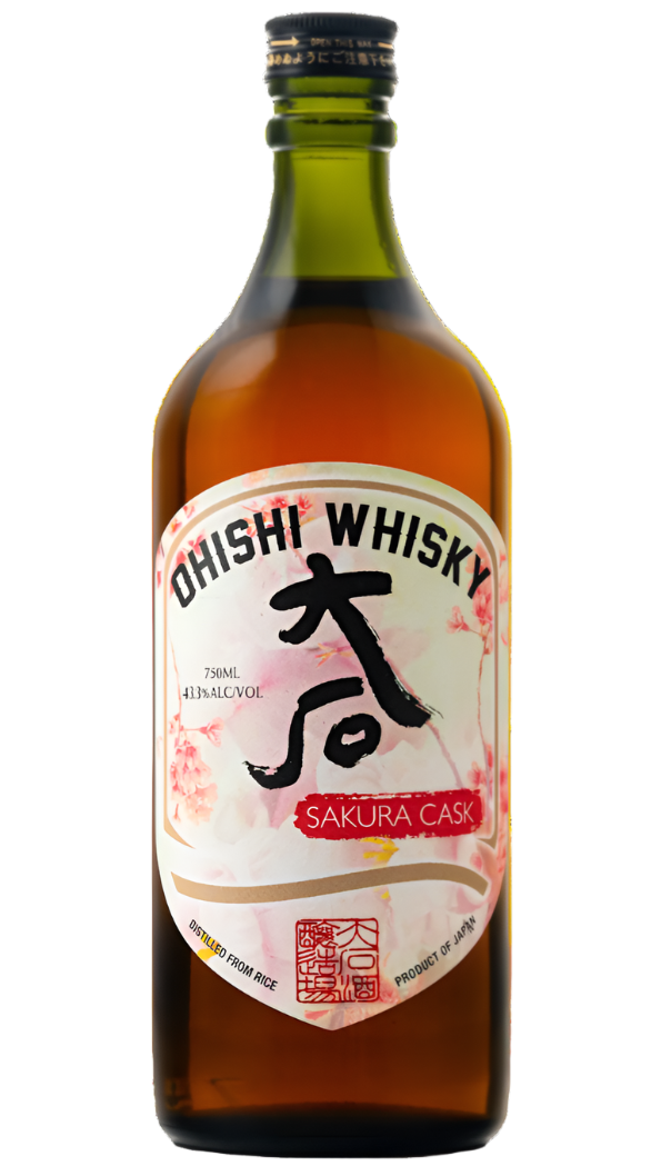 Ohishi Distillery Japanese Sakura Finish Whisky – Ly's Liquor
