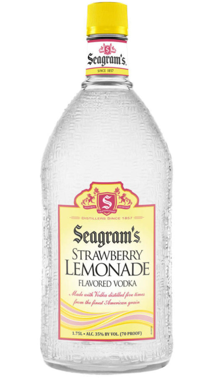 Seagram's Vodka Strawberry Lemonade Flavored Vodka 70pf Pet – Ly's Liquor